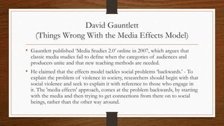 Audience theorists | PPT