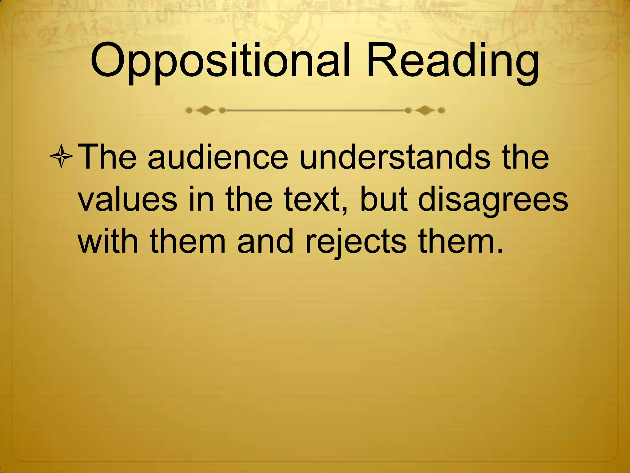 Audience theory | PPTX