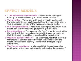 Audience Theory | PPT