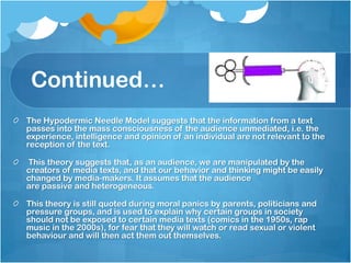 Audience Theory | PPT