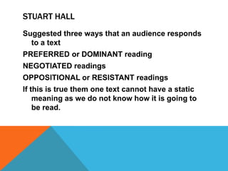 Audience theory | PPT