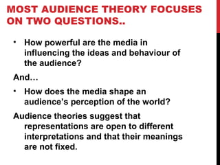 Audience+theory | PPT