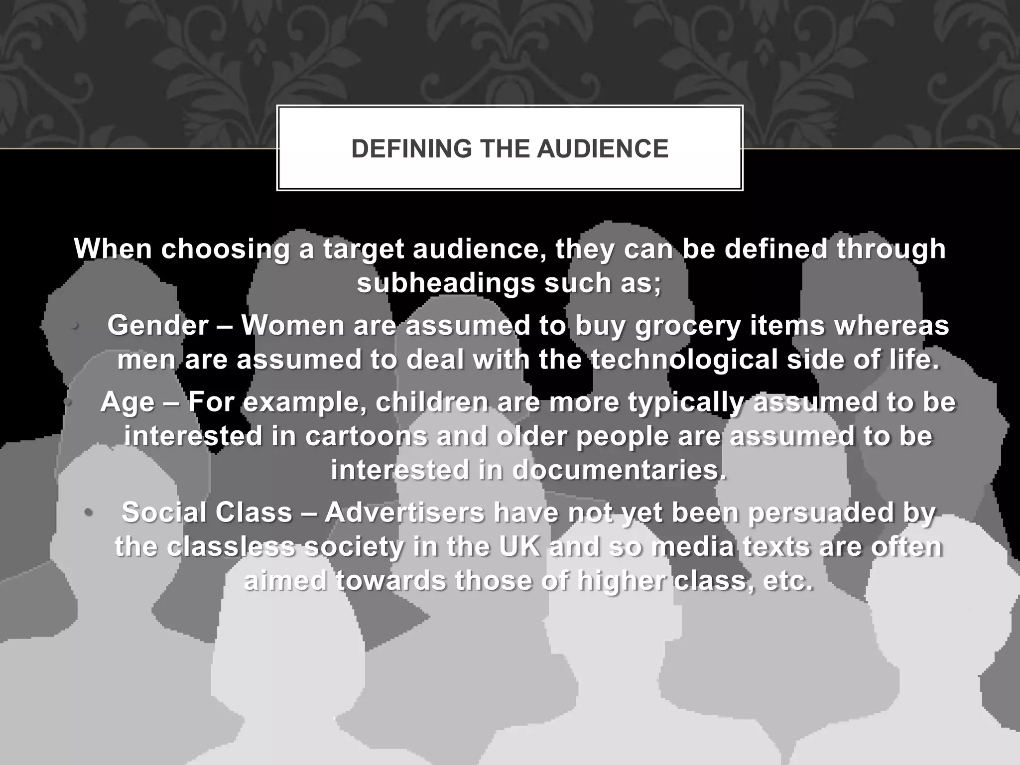 AS Media Research: Audience Theory | PPT