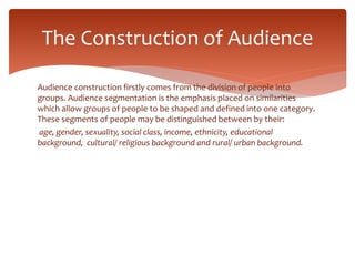 Audience Theory | PPT