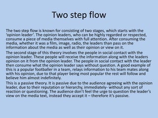Audience theory | PPT