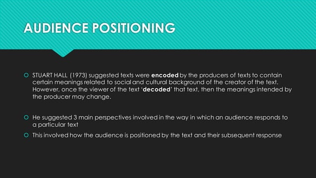 Audience Theory | PDF