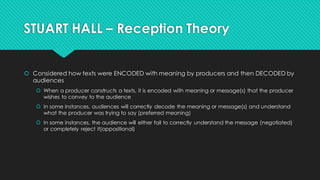 Audience Theory | PPT