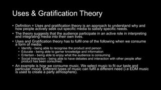 Audience theory | PPT