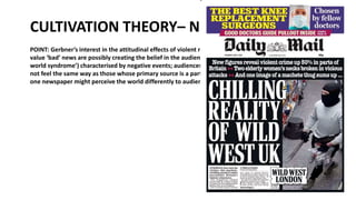 AUDIENCE THEORY -CULTIVATION THEORY - GERBNER.pptx