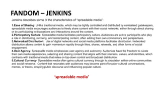 AUDIENCE THEORY -- FANDOM -- JENKINS.pptx