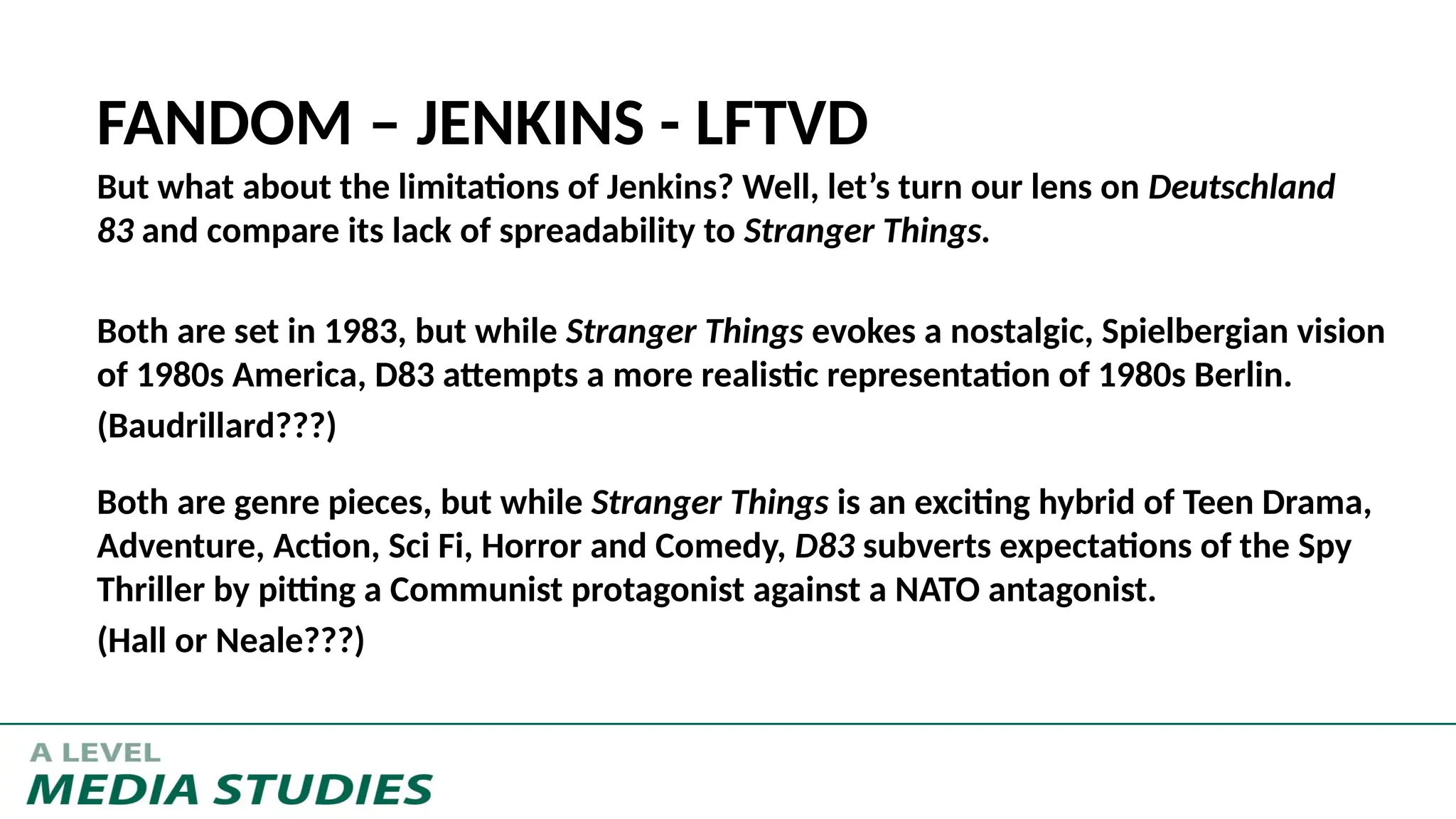 AUDIENCE THEORY - JENKINS ON FANDOMS.pptx