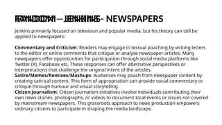 AUDIENCE THEORY - JENKINS ON FANDOMS.pptx