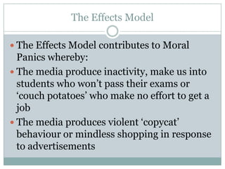 A2 Media Studies Audience theory | PPT