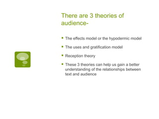 Media Audience theorys | PPT