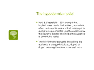 Media Audience theorys | PPT