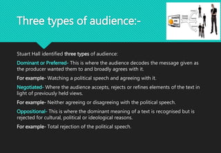 Audience theory | PPT