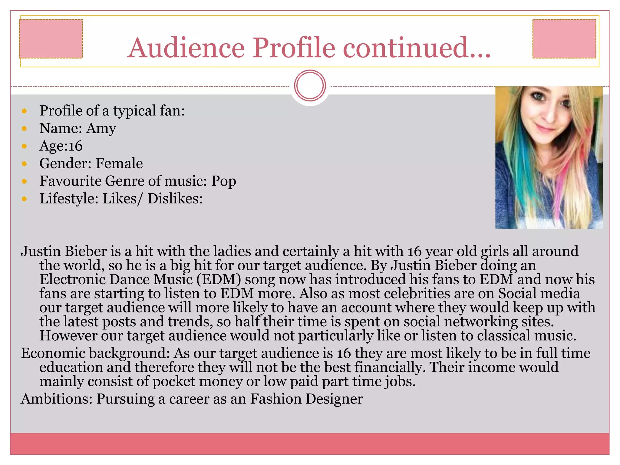 Audince profile | PPT