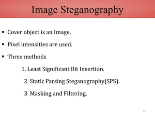 Multi-Level audio steganography | PPT