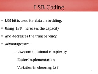 Multi-Level audio steganography | PPT