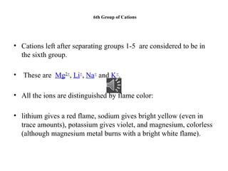 AUDIO -CHM 102--MODULE 1 --QUALITATIVE ANALYSIS.pptx | Chemistry | Science