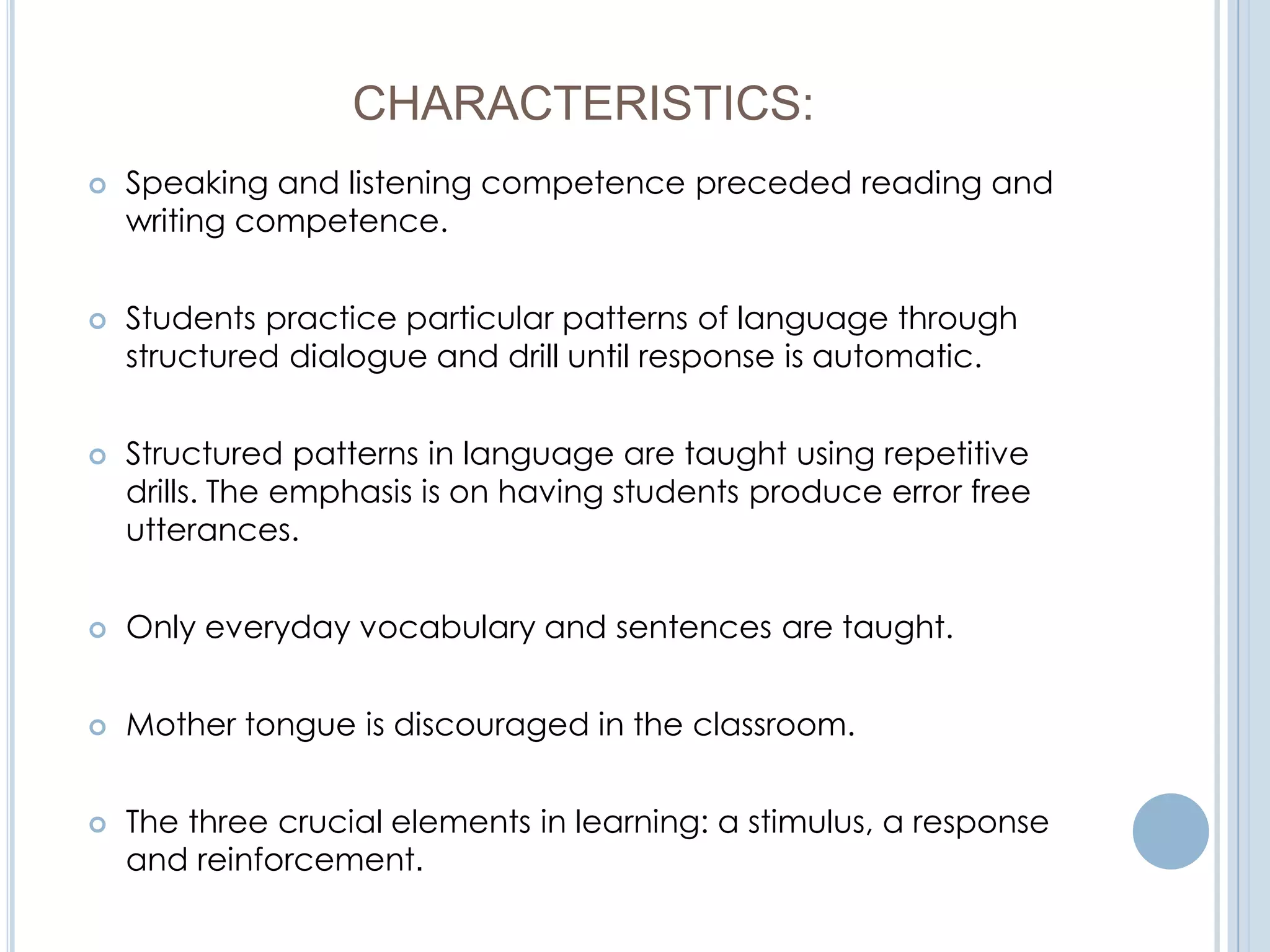 Audio lingual | PPTX