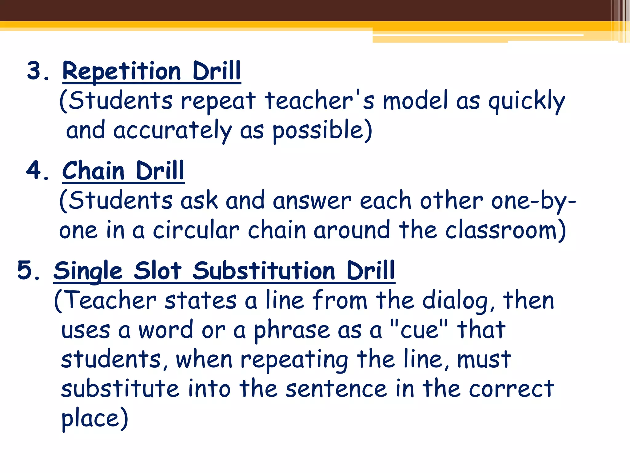 Audio lingual Method of teaching | PPTX