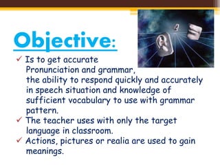 Audio lingual Method of teaching | PPTX