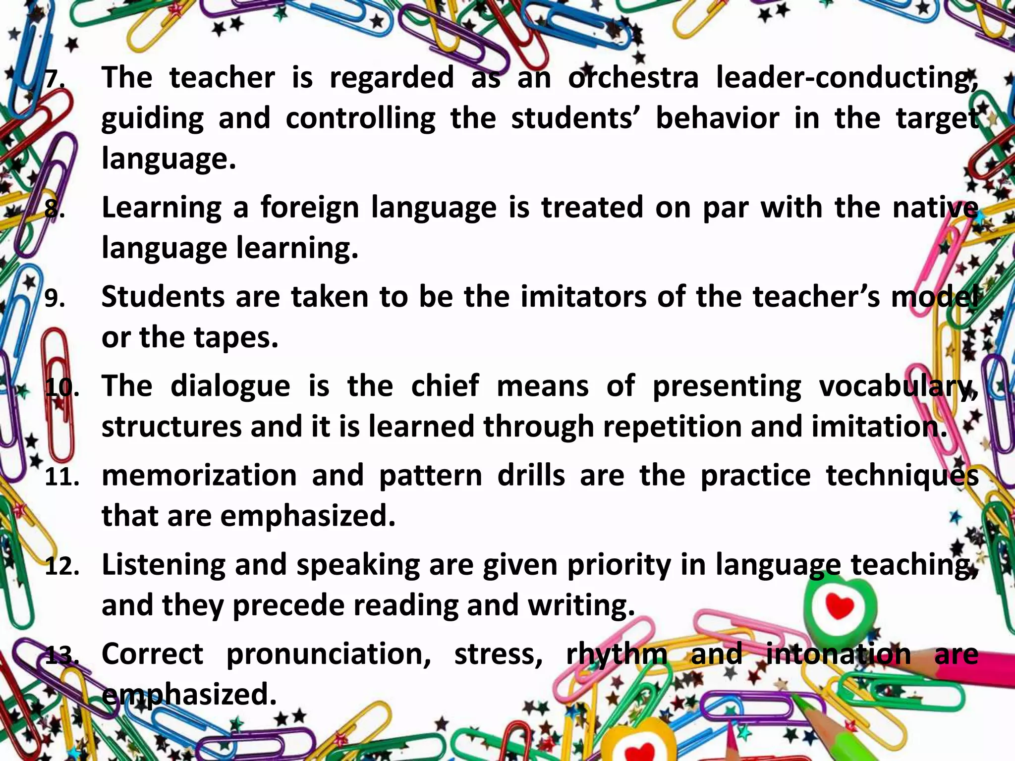 Audio lingual-method-liza 2 | PPTX