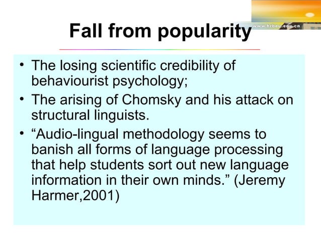 Audio lingual method 1 | PPT