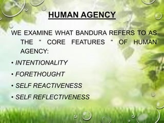 social cognitive theory of albert bandura | PPTX