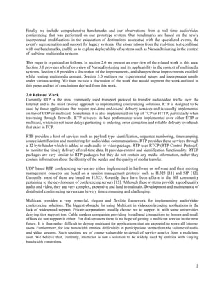 Audio Video Conferencing in Distributed Brokering Systems | PDF