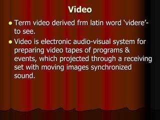 Audio visual aids | PPT