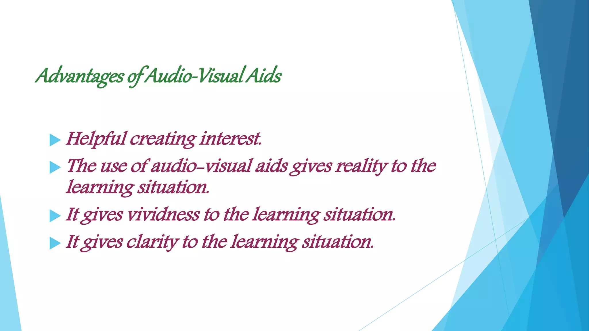 Audio visual aids | PPTX