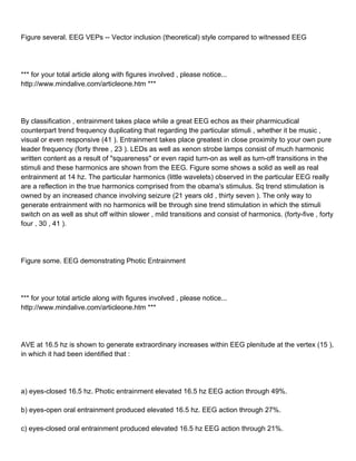 Audio-Visual Entrainment, Background Physical Mechanisms - By Gaga ...