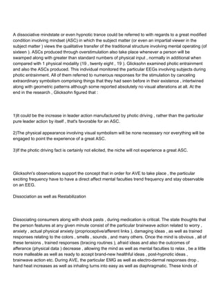 Audio-Visual Entrainment, Background Physical Mechanisms - By Gaga ...