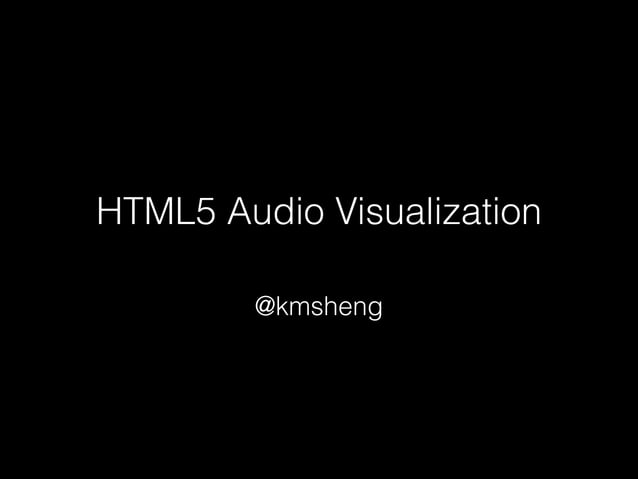 Audio visualization English Version | PDF | Digital Audio | Computer Software and Applications