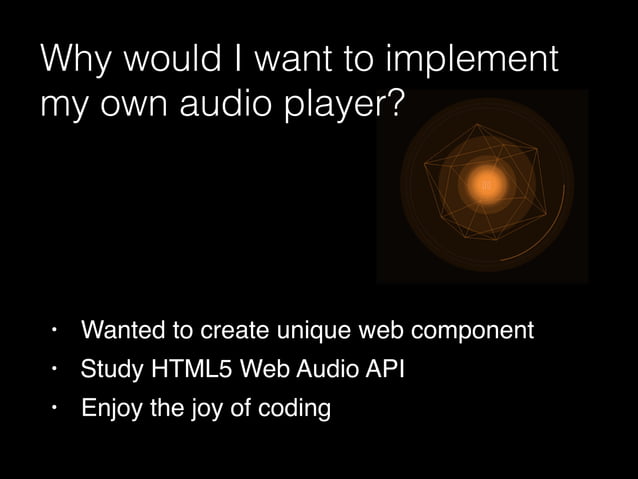 Audio visualization English Version | PPT