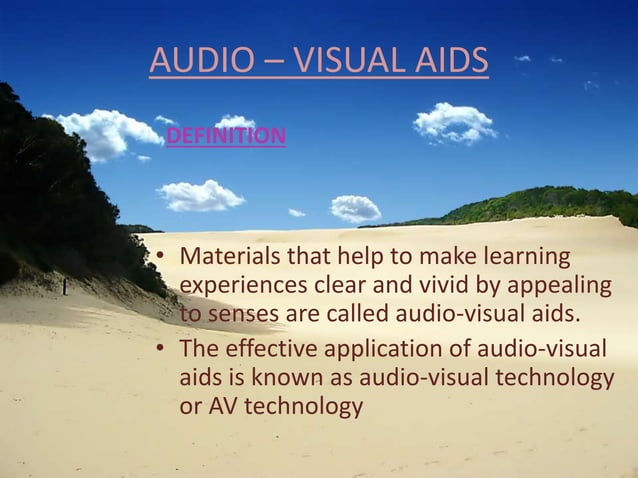 Audio aids ppt | PPTX | Technology & Computing