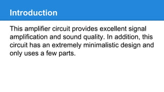 Simple Amp | PDF
