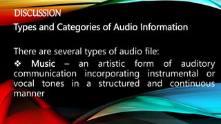 AUDIO AND MEDIA INFORMATION.pptx