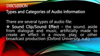 AUDIO AND MEDIA INFORMATION.pptx