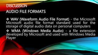 AUDIO AND MEDIA INFORMATION.pptx