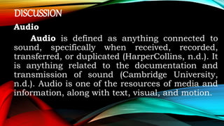 AUDIO AND MEDIA INFORMATION.pptx