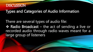 AUDIO AND MEDIA INFORMATION.pptx