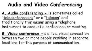 Audio and Video Conferencing on EPP6.pptx