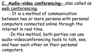 Audio and Video Conferencing on EPP6.pptx