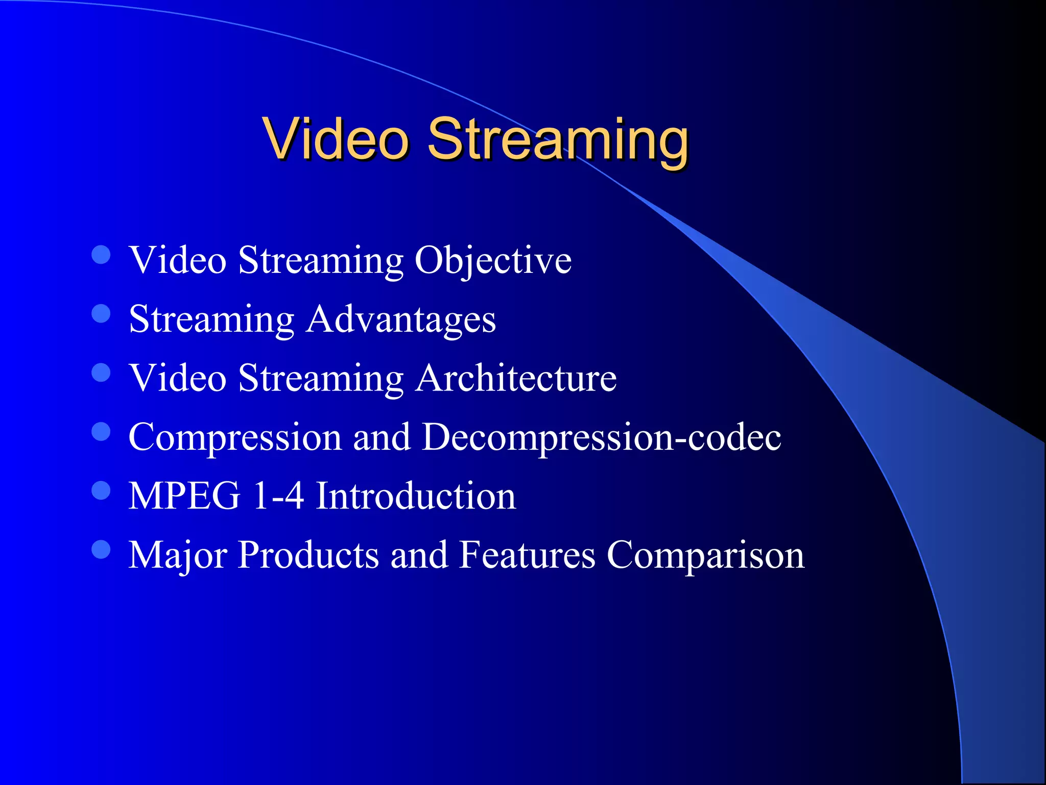 Audio and video streaming | PPT