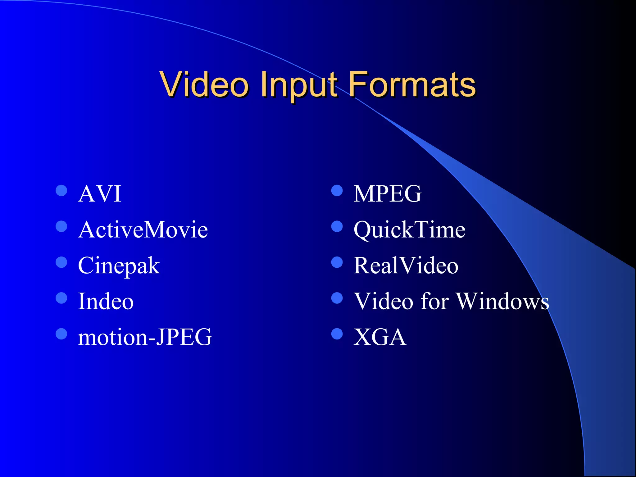 Audio and video streaming | PPT