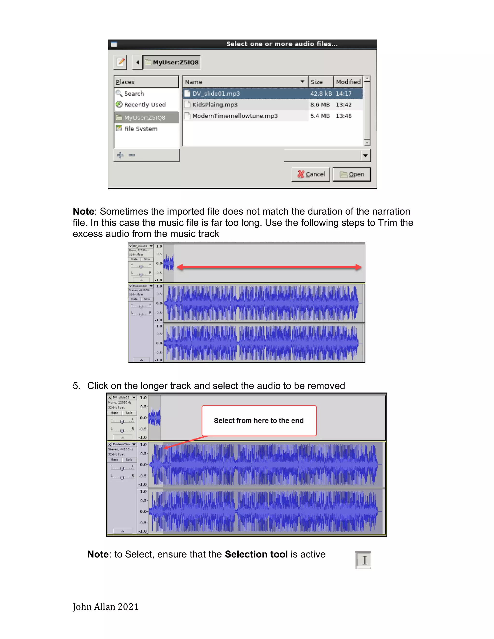 Audio Editing Basics with Audacity 2021 | PDF