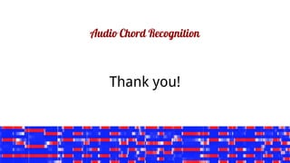 Audio chord recognition using deep neural networks | PDF